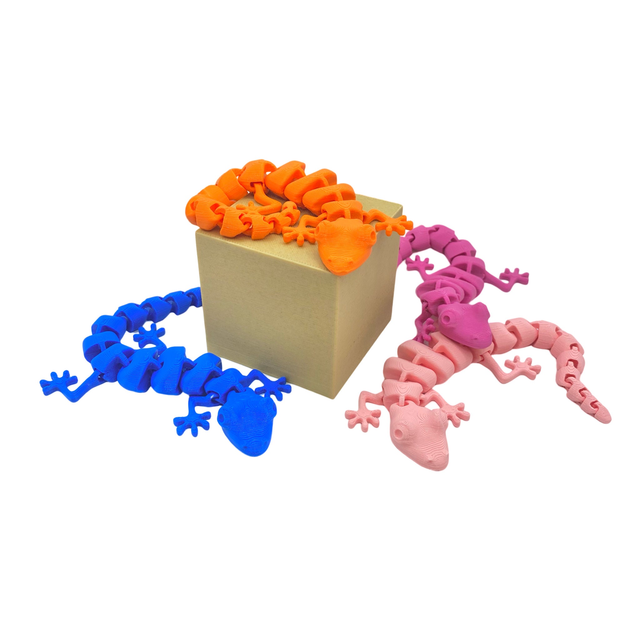 Articulated Lizard Fidget Toy - Etsy