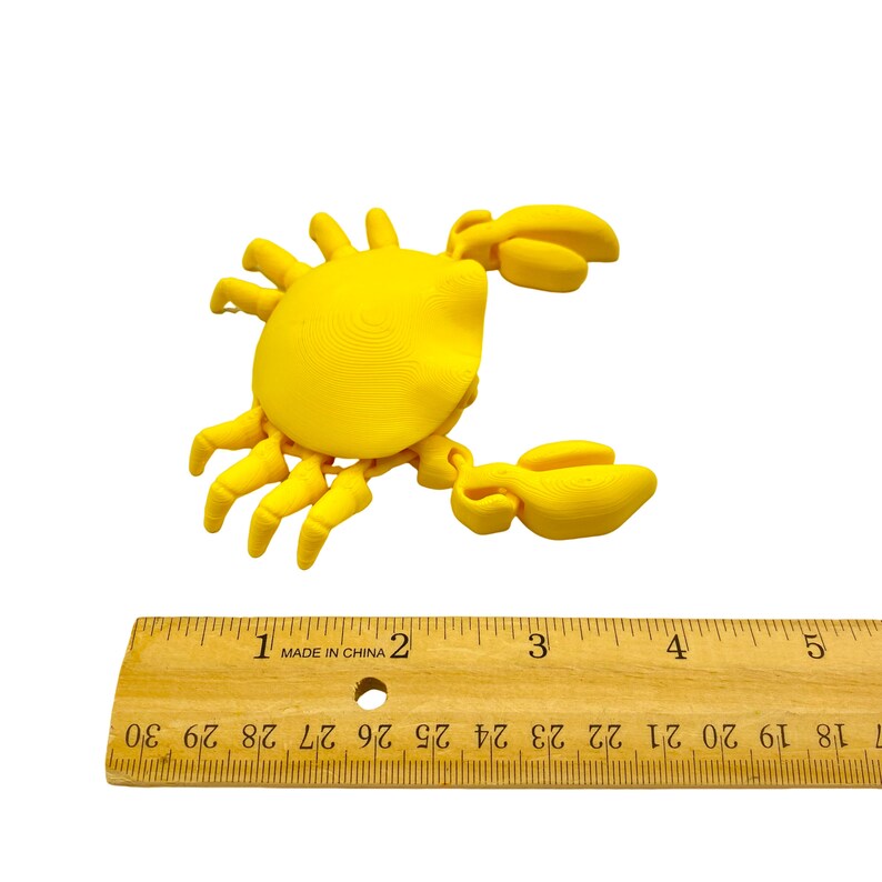 Articulated Crab Fidget Toy - Etsy