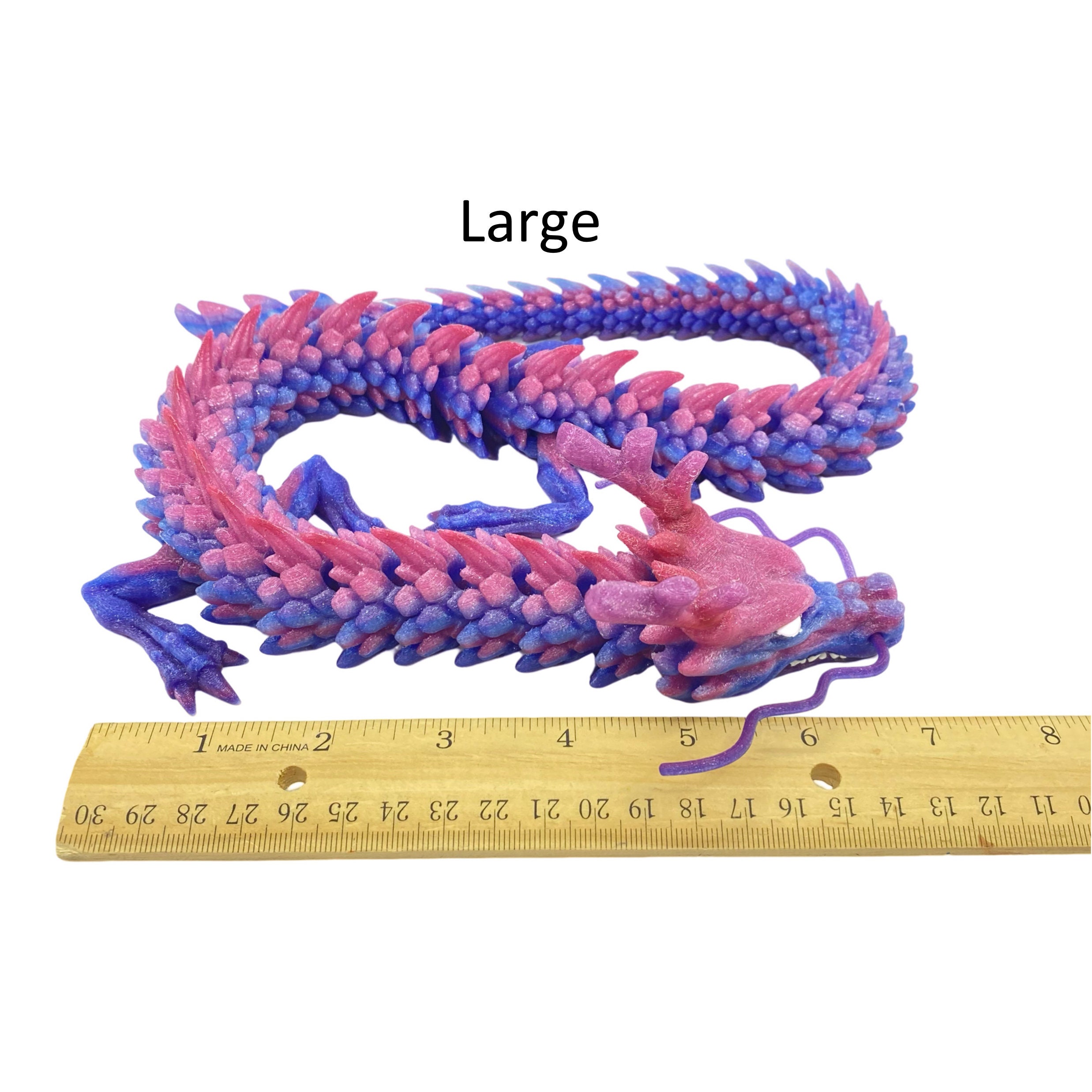 Articulated Dragon Fidget Toy - Etsy
