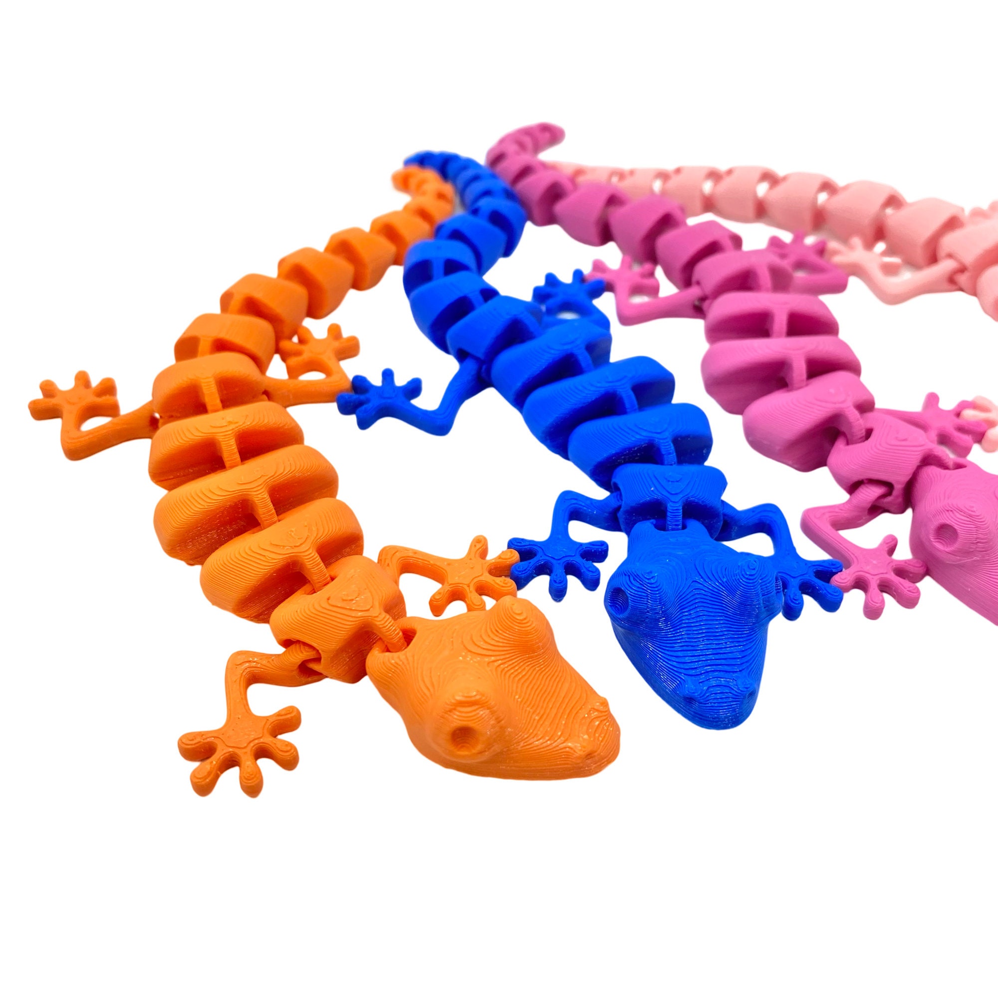 Articulated Lizard Fidget Toy - Etsy