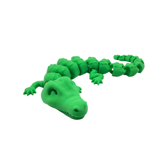 Articulated Alligator Fidget Toy Adult Sensory Toys - Etsy