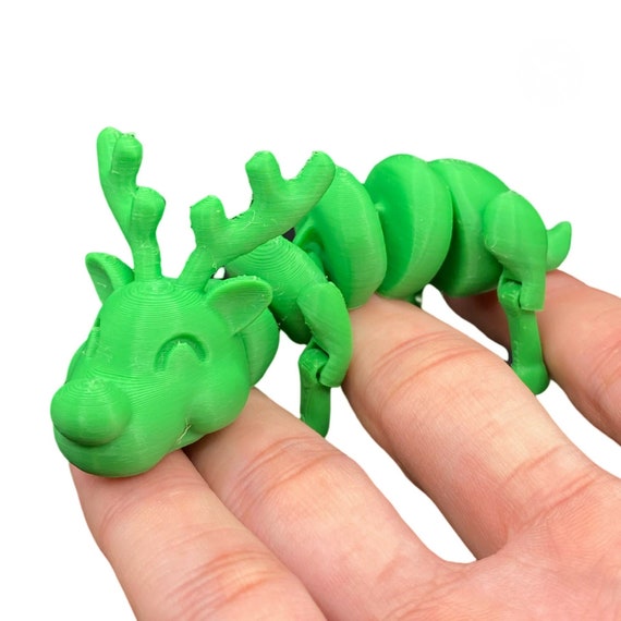 Articulated Reindeer Fidget Toy - Etsy