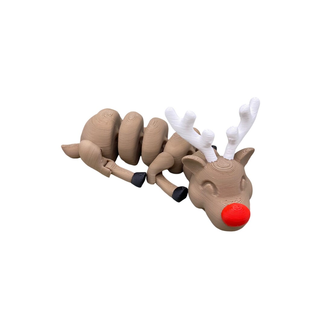 Articulated Reindeer Fidget Toy - Etsy