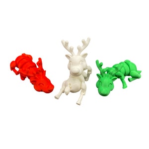 Articulated Reindeer Fidget Toy - Etsy