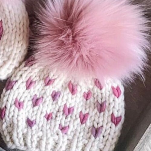 KNITTING PATTERN: the Sweetheart Beanie/knit Hat - Etsy