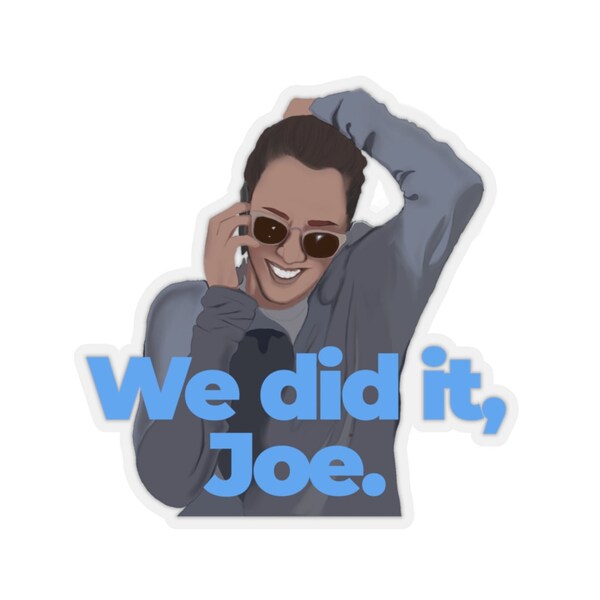 We Did It Sticker - Etsy