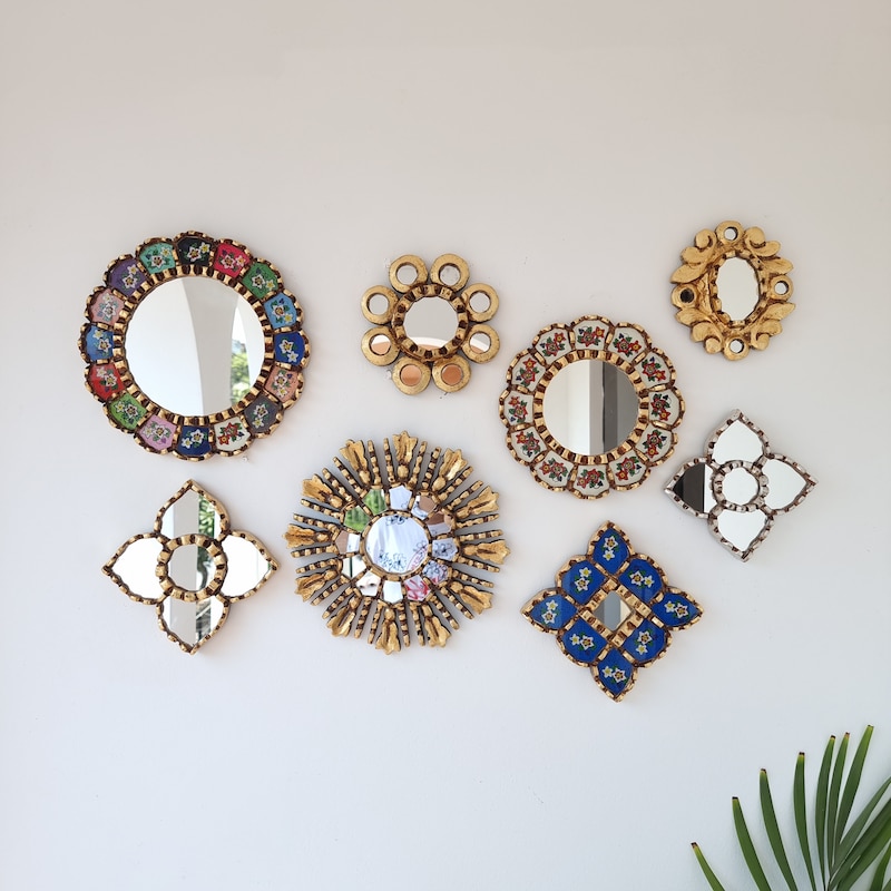 Copper Wall Art Mirror - Etsy