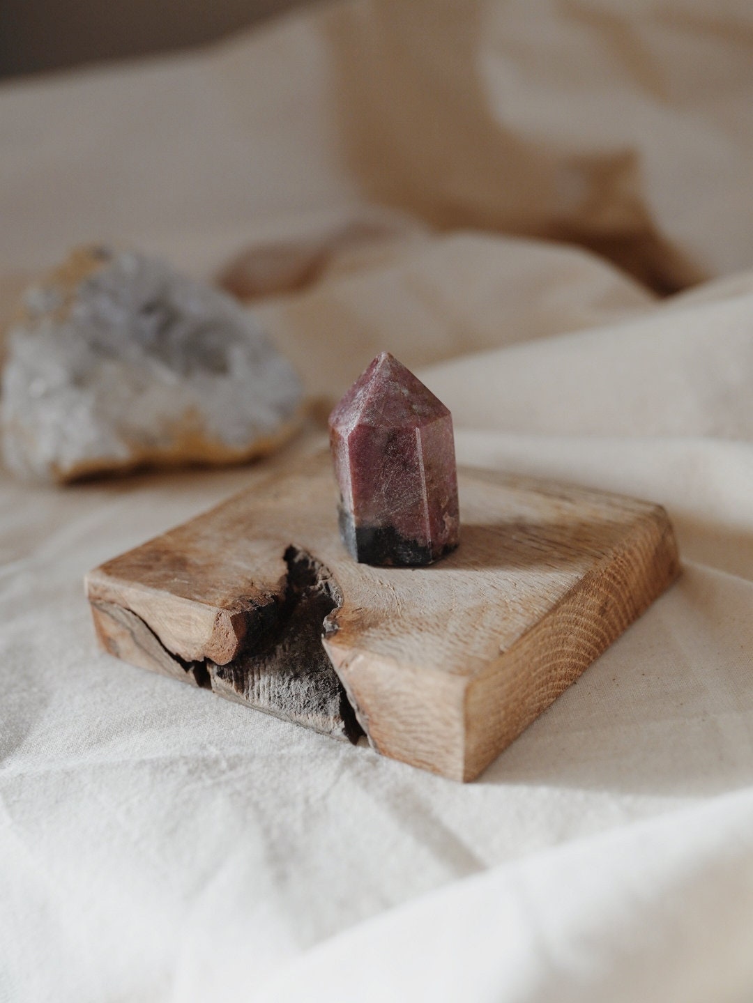 Small Rhodonite Crystal Point, High Quality Crystal, Crystal Gifts for ...