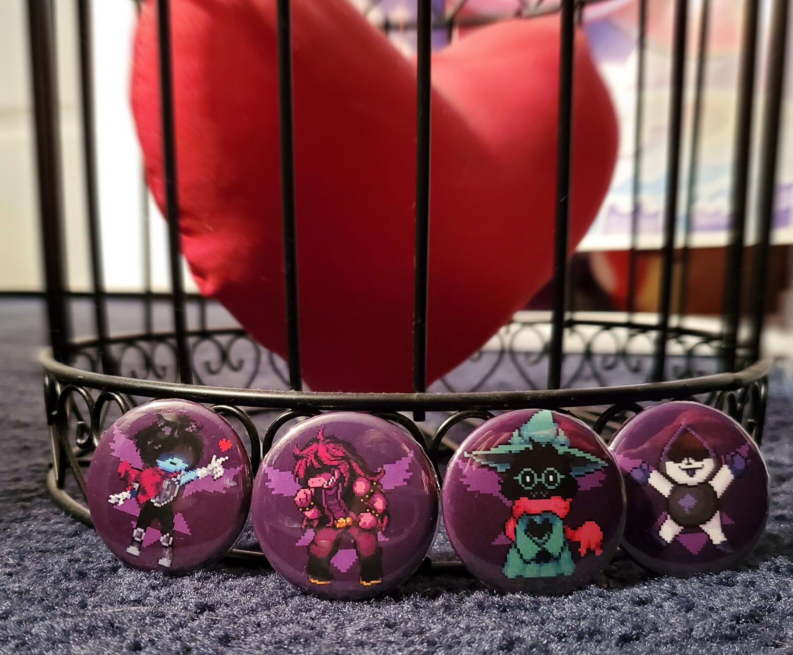Deltarune Buttons - CH.3 + 4 SPOILERS ADDED - Etsy