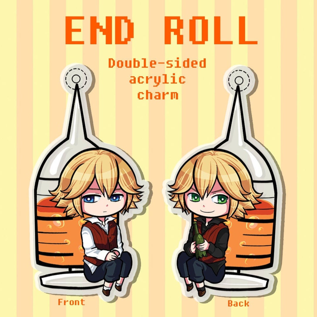 END ROLL - Happy Dream Acrylic Charm - Etsy