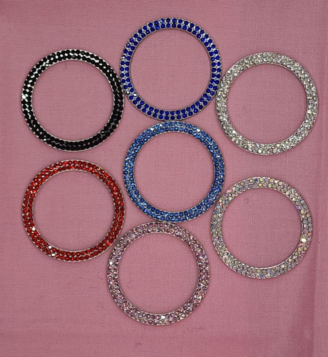Double Bling Rhinestone Car Start Button - Car Accessory - Multiple ...