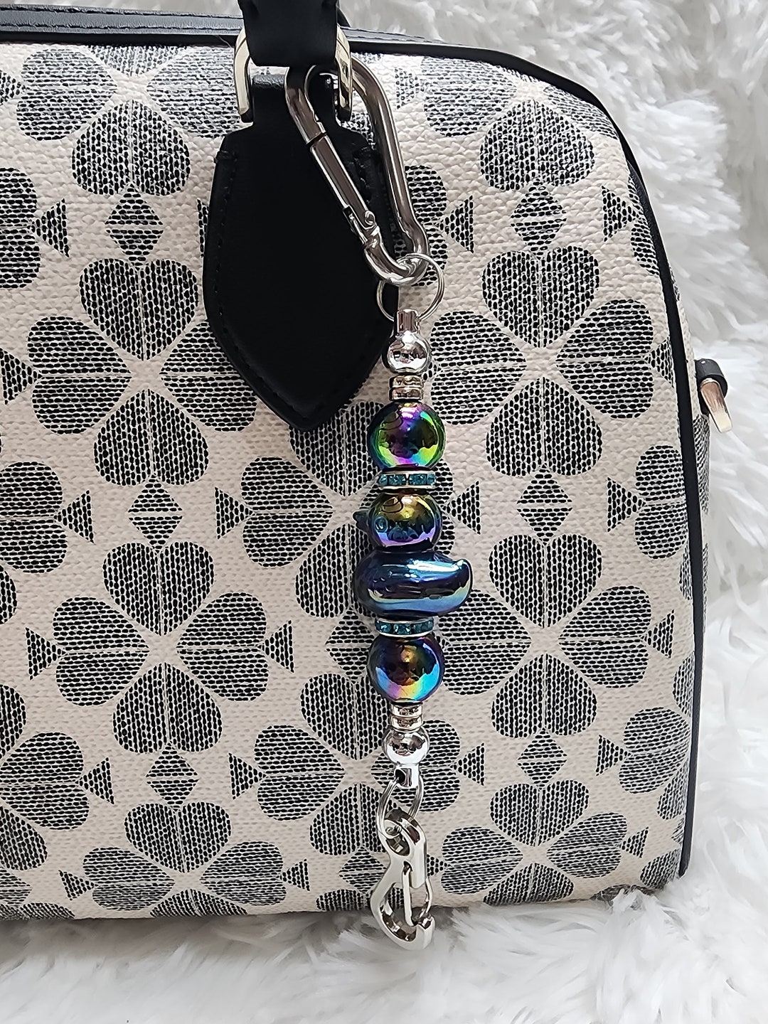 Rainbow Duck Key Keeper: Gunmetal Car Accessory Keychain - Etsy