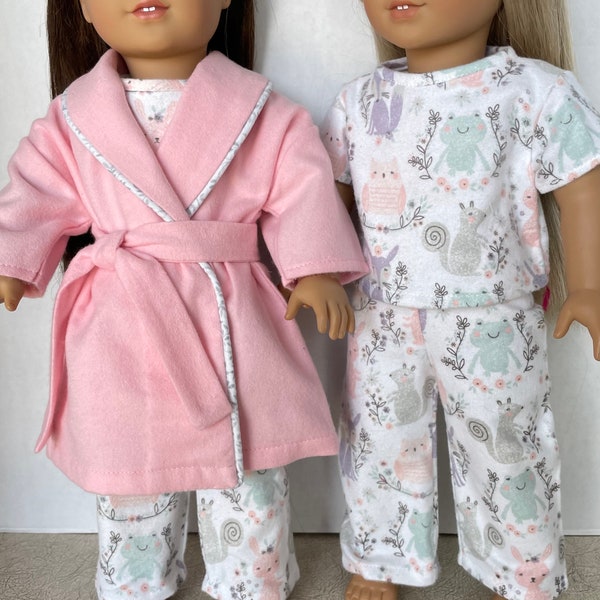 18 Inch Doll Pajamas - Etsy