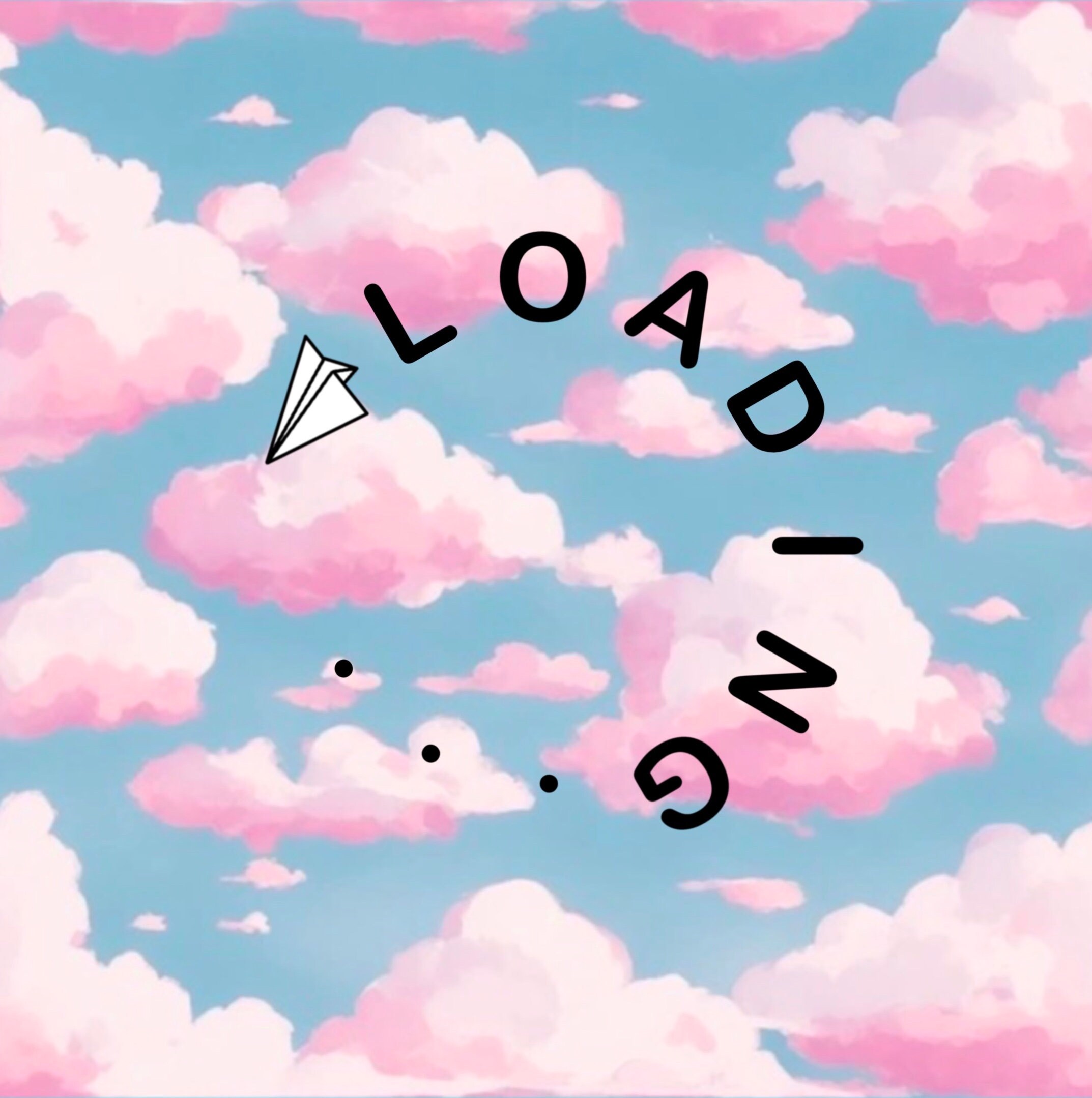 Instant Download Animation. Loading Animation Paper Plane With Text. 2 ...