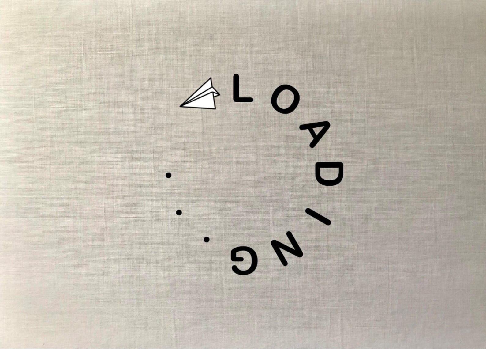 Instant Download Animation. Loading Animation Paper Plane With Text. 2 ...