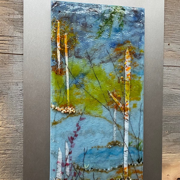 Fused Glass Panel - Etsy