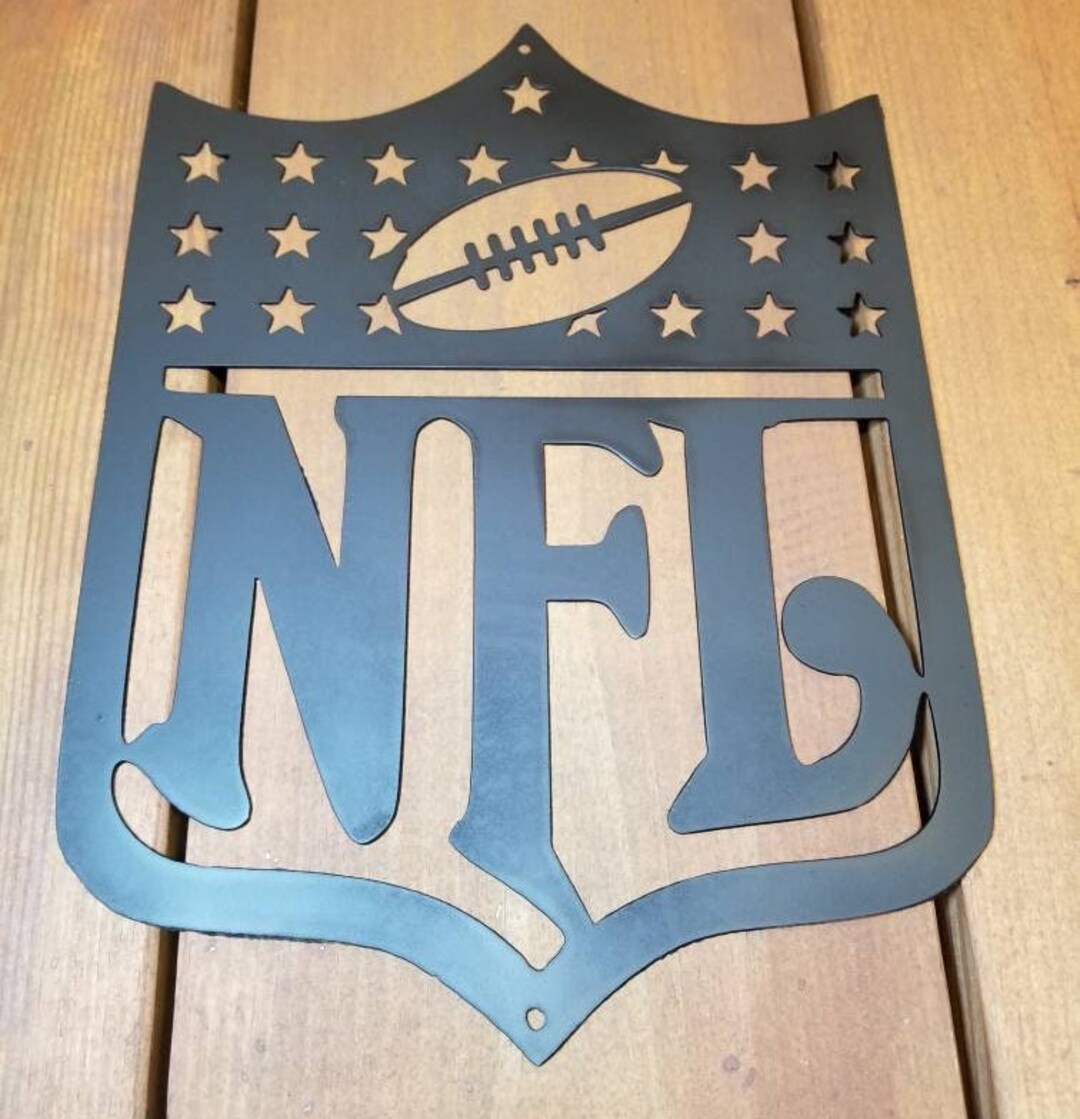 NFL Metal Sign! Gift -made in America! - Etsy