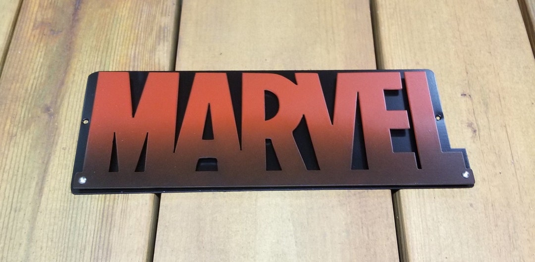 3-D Marvel Metal Sign-gift-made in America - Etsy