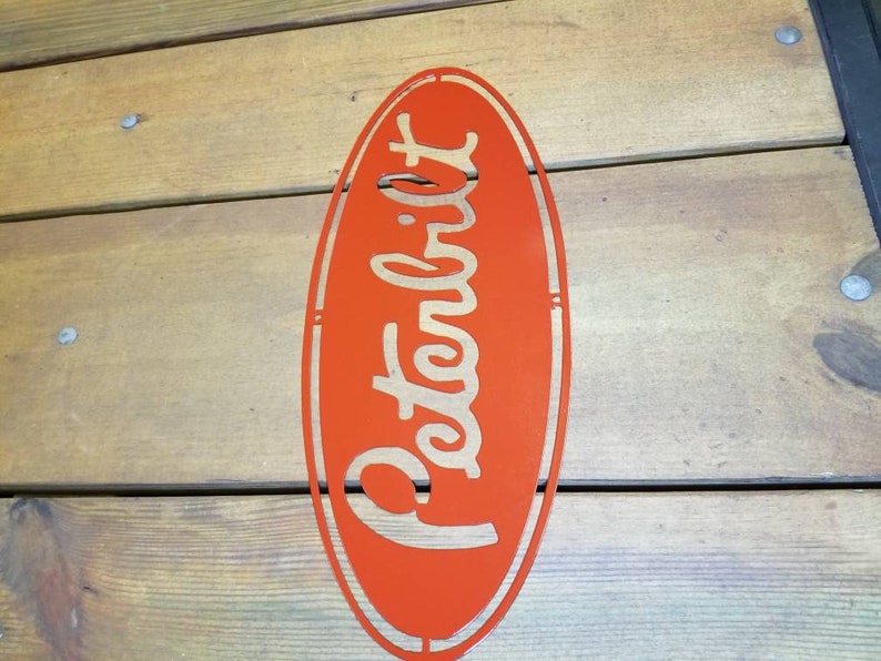 Peterbilt Sign!! Mancave Sign- Gift for Him - Etsy