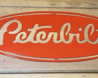 Peterbilt Sign | Etsy