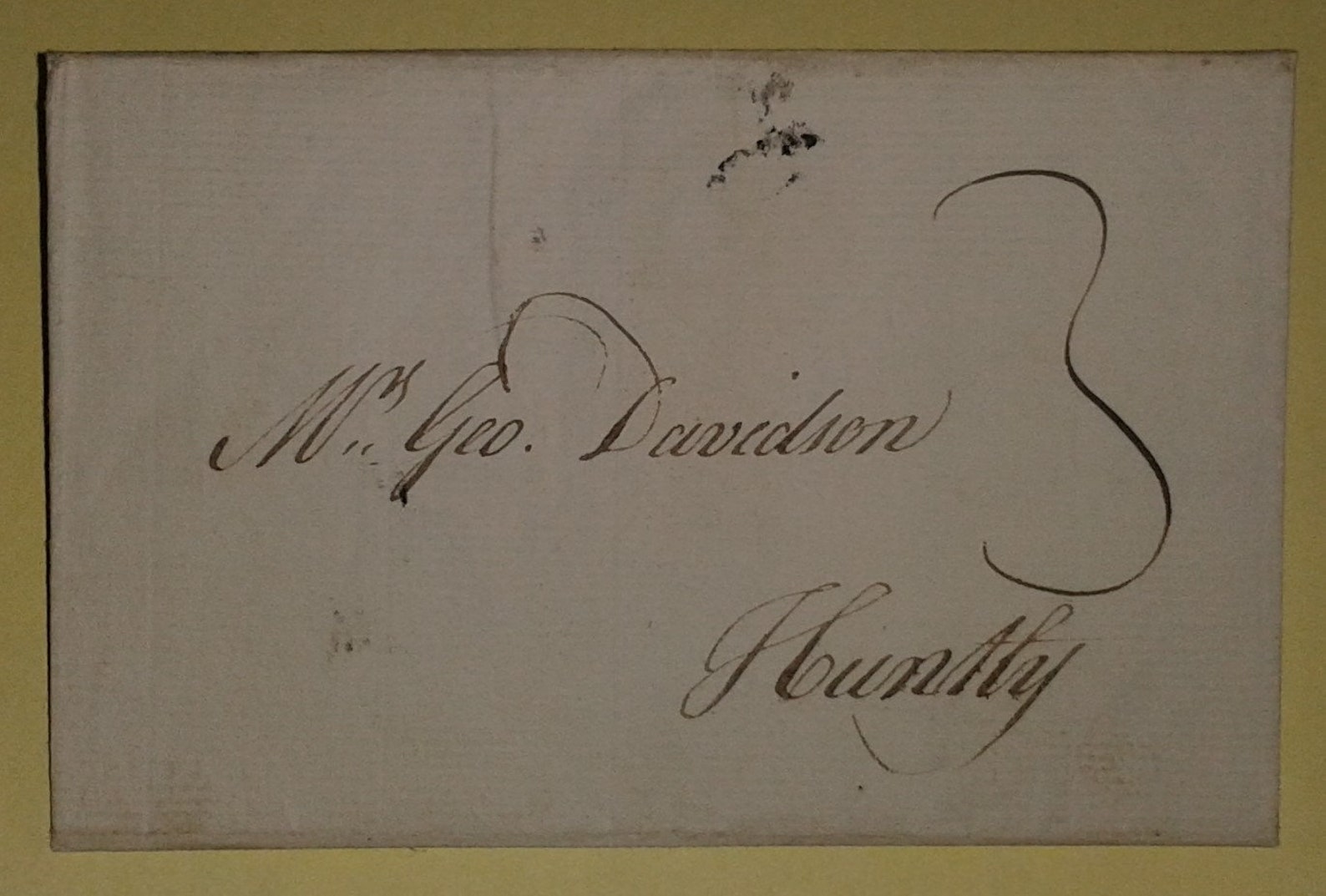 Postal History Cover/letter Banff/huntly - Etsy