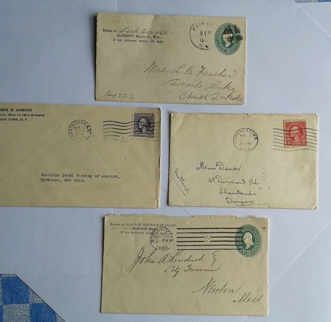 US Postal History Covers - Etsy