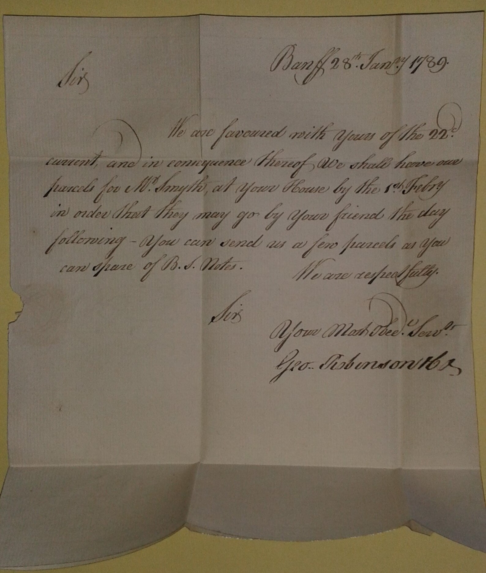 Postal History Cover/letter Banff/huntly - Etsy