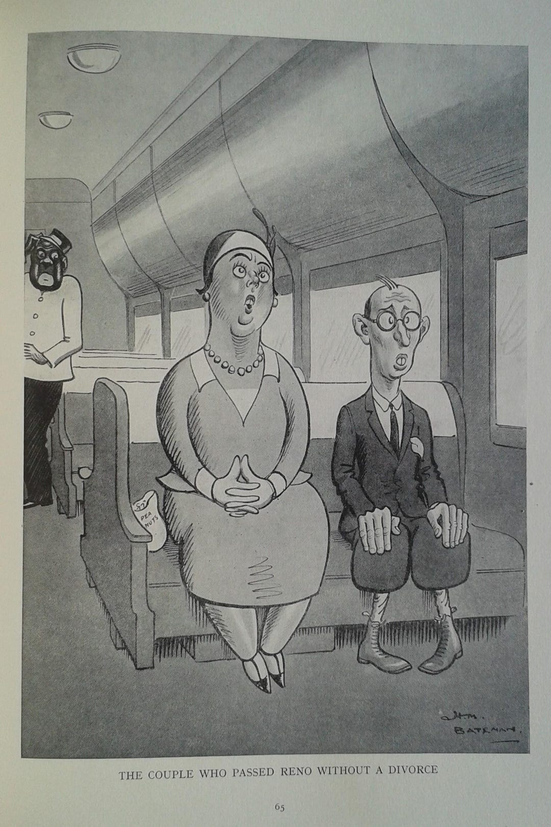 H. M. Bateman 1930s Cartoon - Etsy