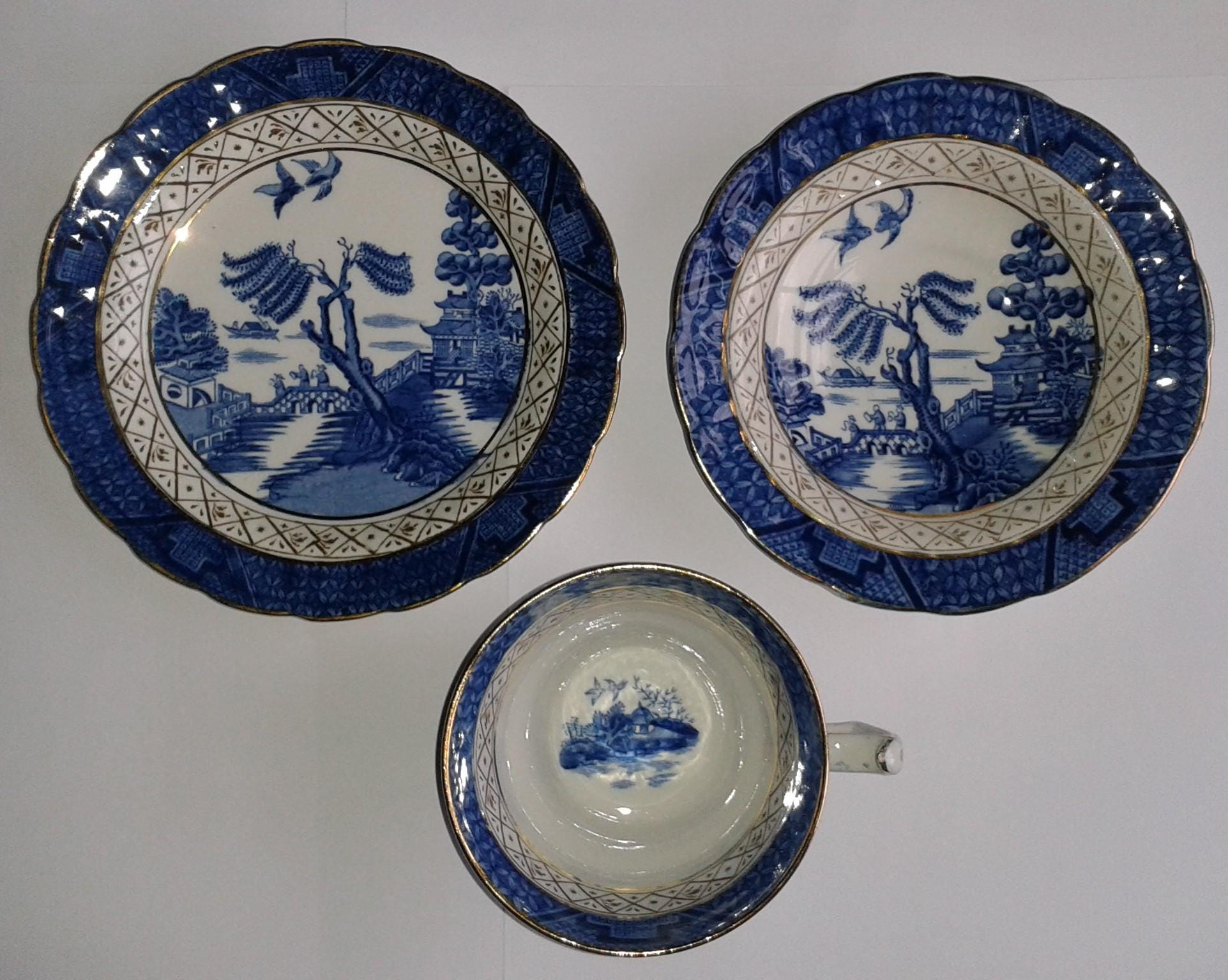 Booth's Real Old Willow Trio - Etsy