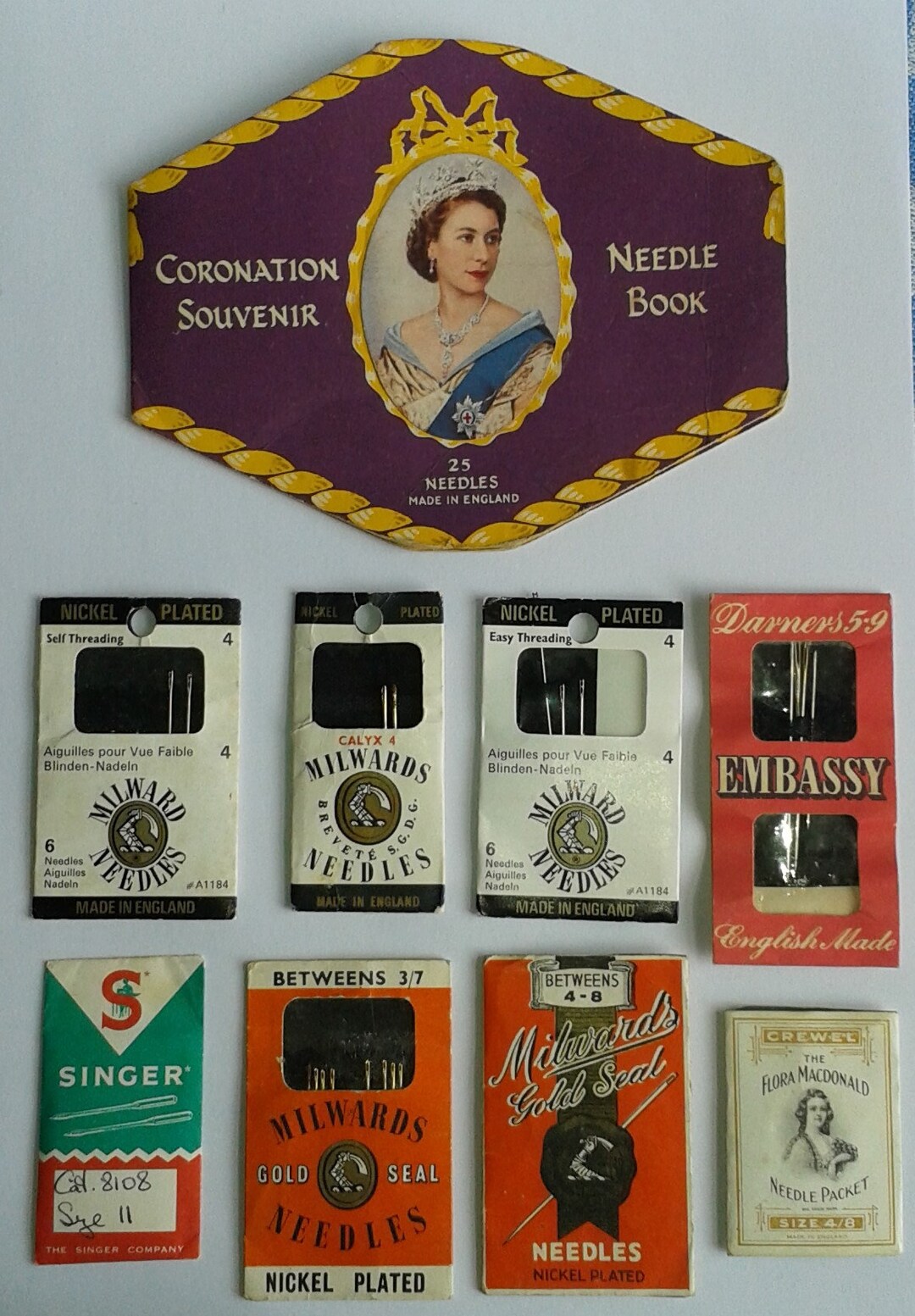 Vintage Needle Packs - Etsy