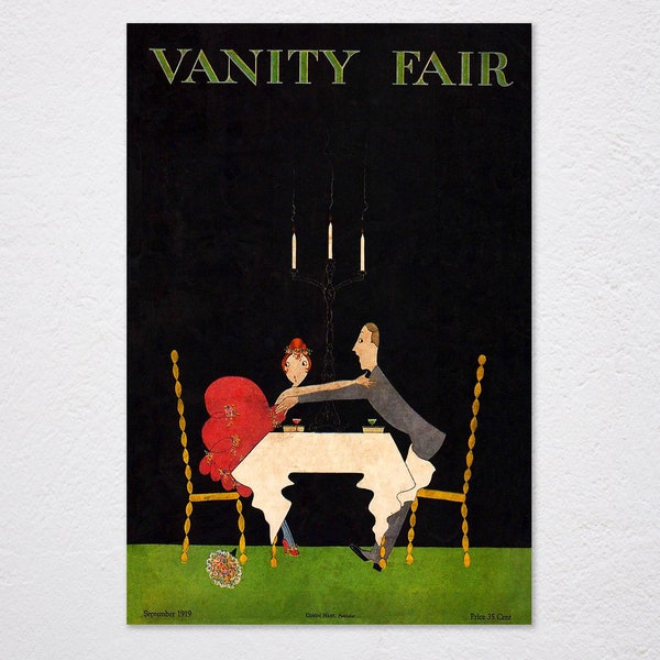 Vintage Vanity Fair Poster - Etsy