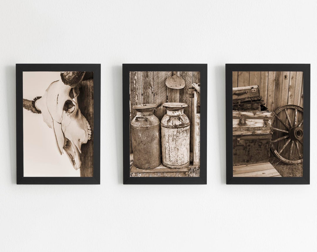 Ranch Country Printable Art - Set of 3, Instant Download, Printable ...