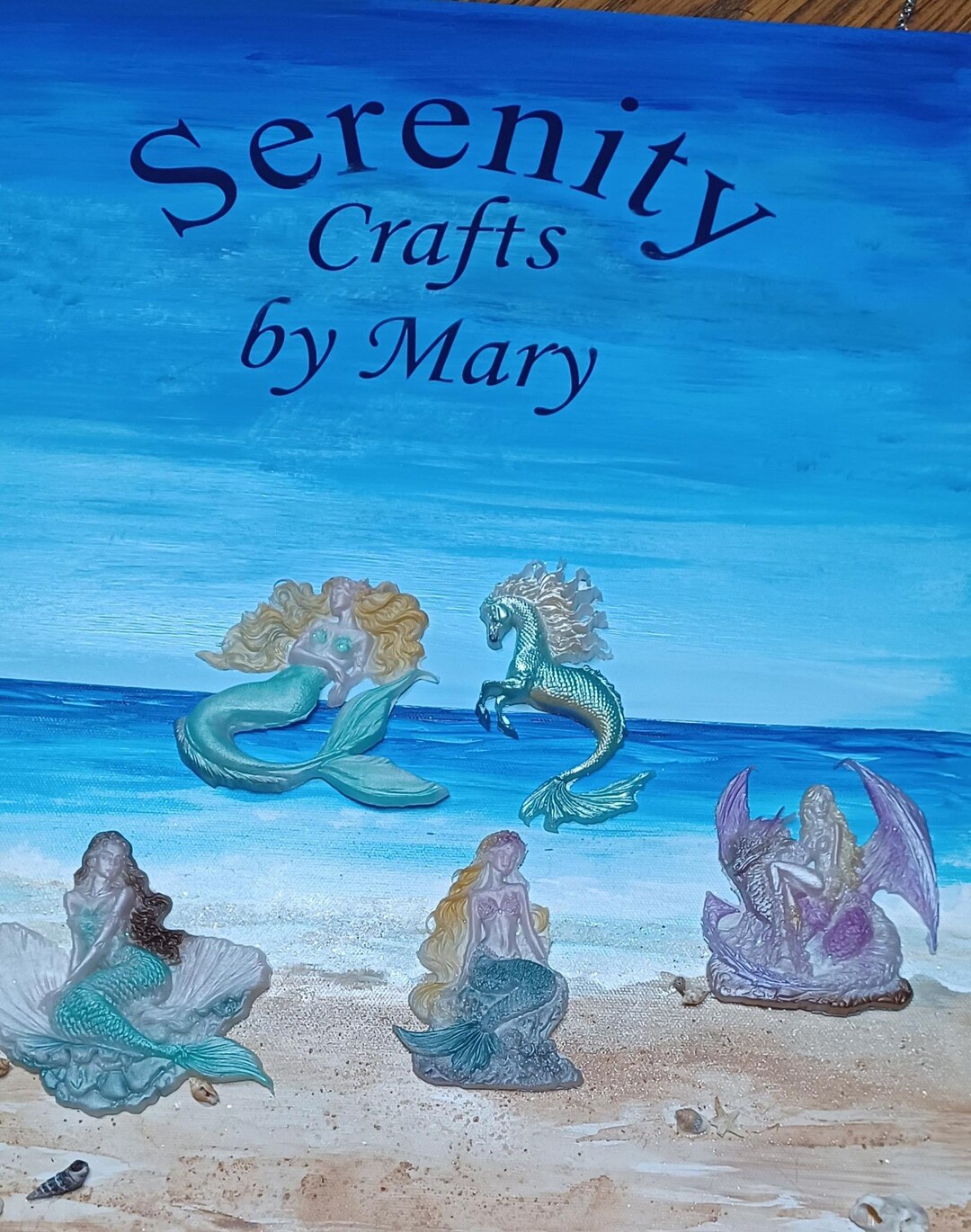 Mermaids , Mermaid Crafts, Mythical Aquatic Creatures, Five Mermaids - Etsy