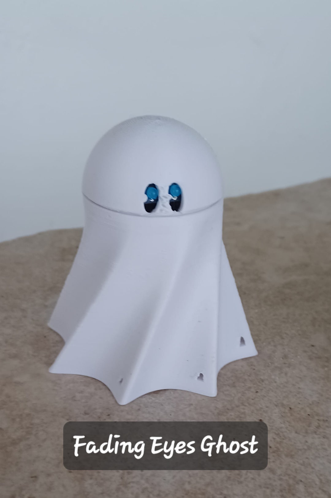 White Ghost With Fading Eyes - Etsy