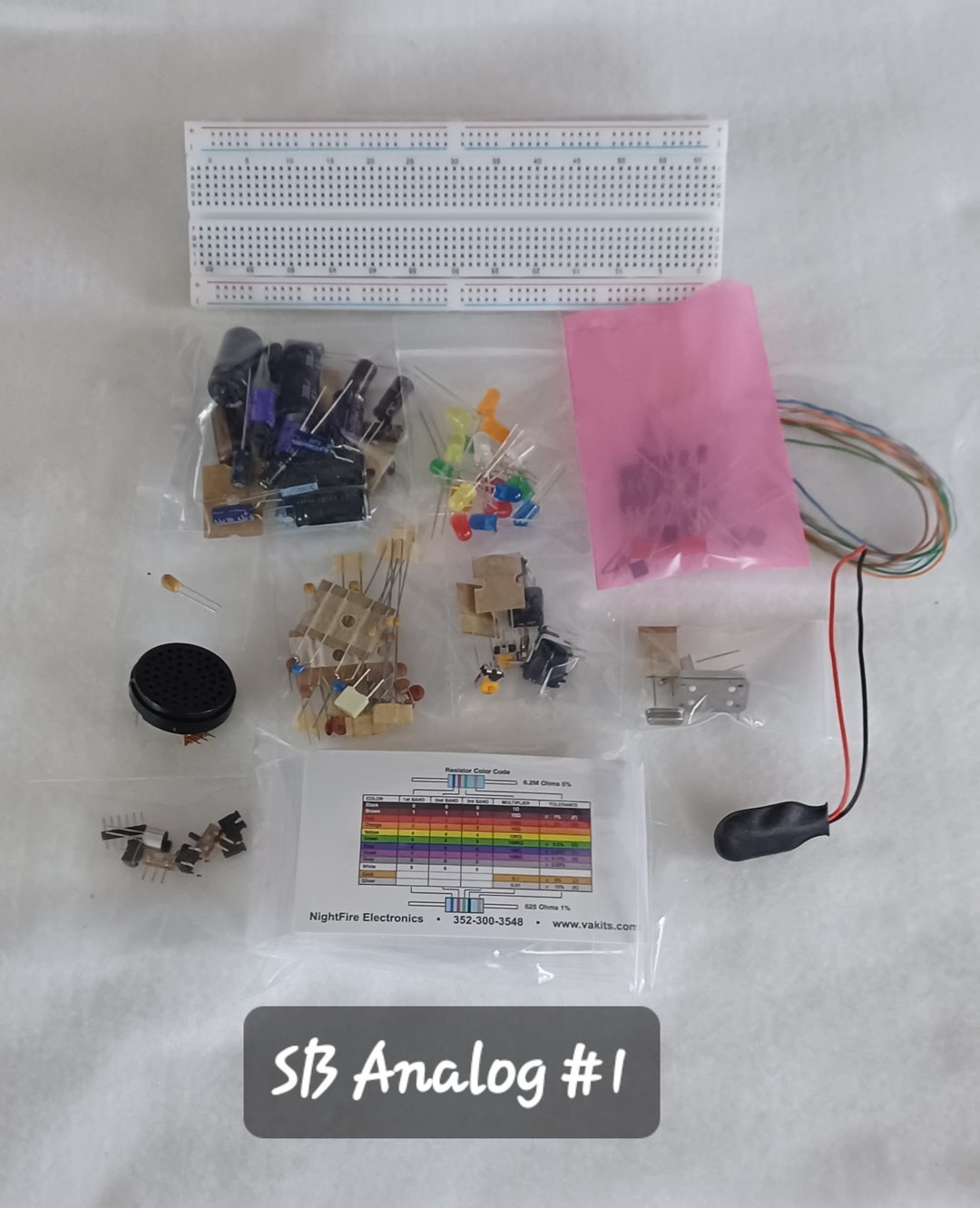 Solderless Breadboard & Analog Ics Kit 1 1195 - Etsy