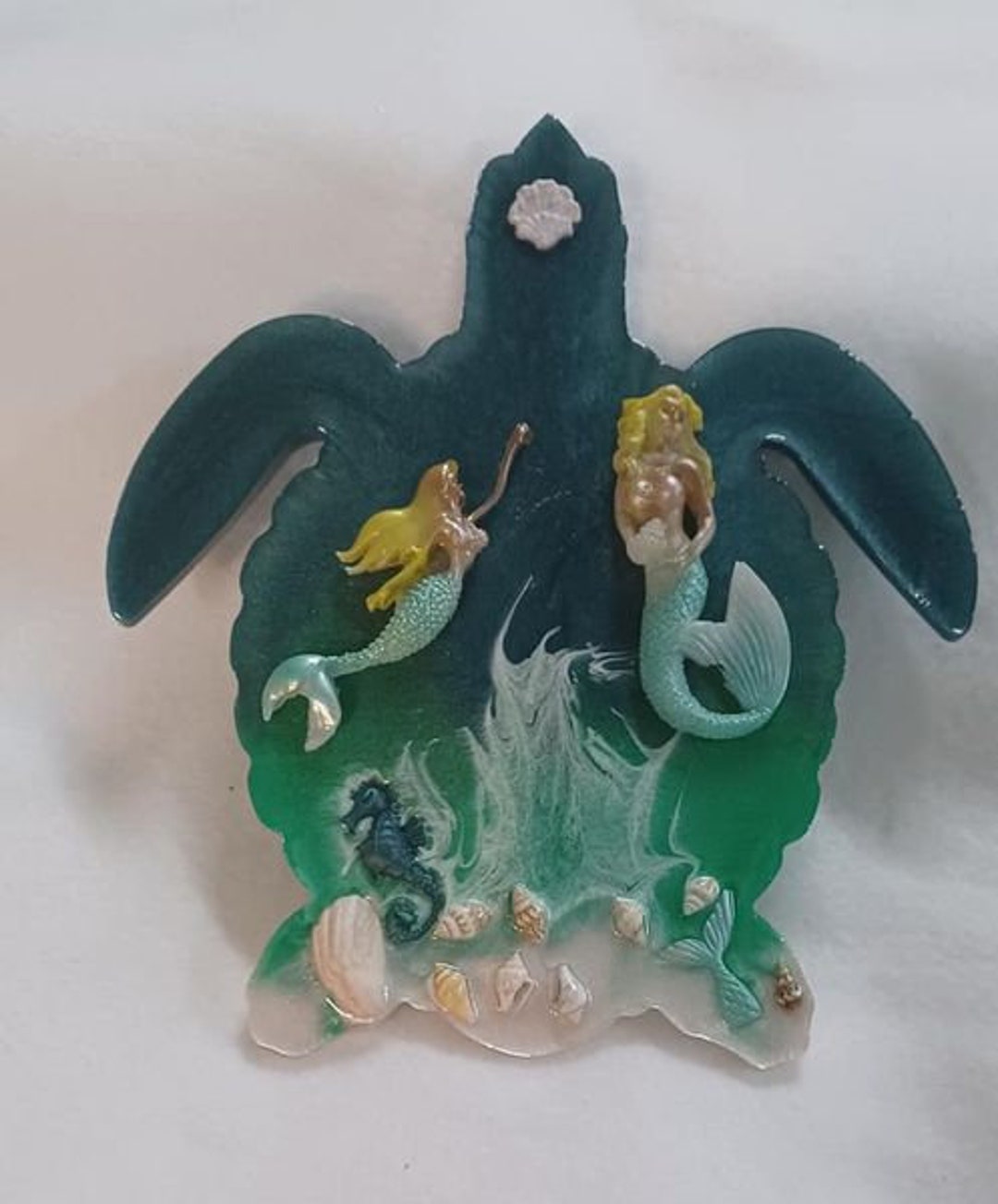 Mermaids, Mermaid Wall Art. Sea Turtle Wall Art. Coastal Art - Etsy