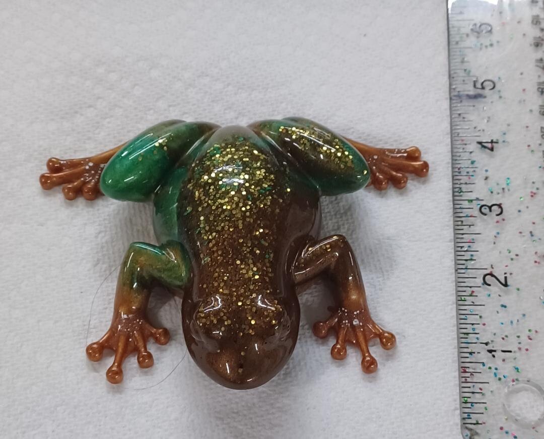 Beautiful Unique Frogs, Resin Frogs, Amphibians, Frog Lovers - Etsy
