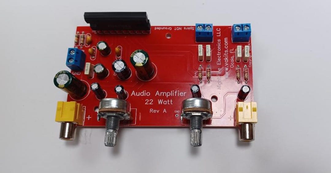 22 - Watt Dual Audio Power Amplifier Kit - Etsy