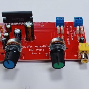 22 -watt Dual Audio Power Amplifier Kit - Etsy