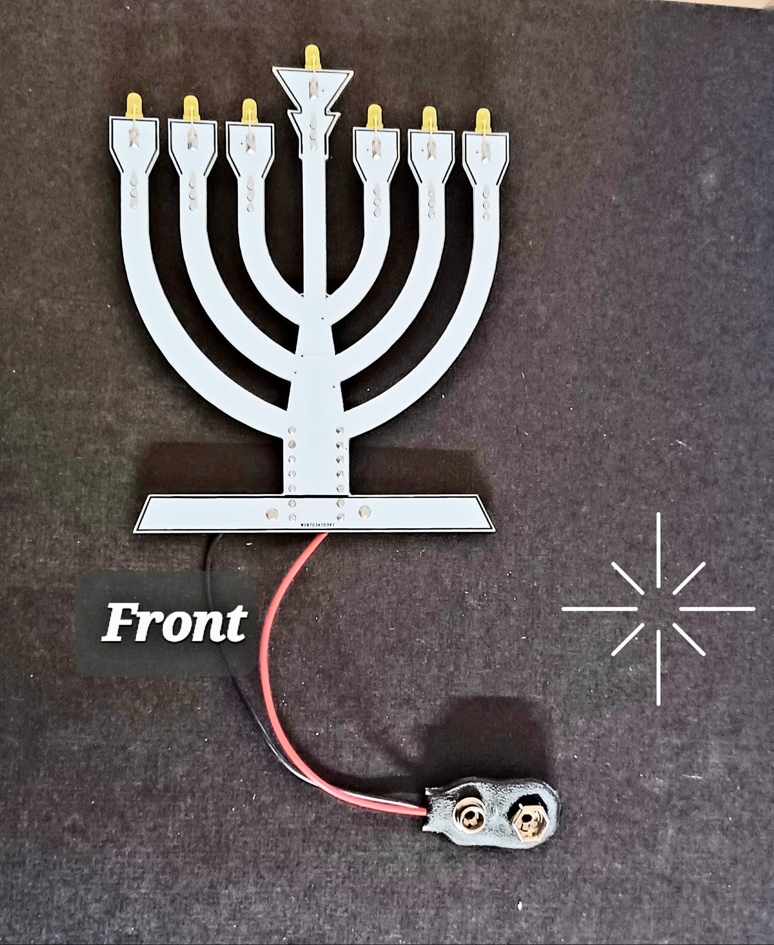 7 Branch Menorah , Menorah Kit - Etsy