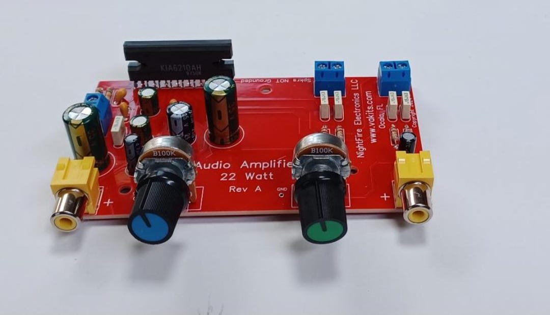 22 -watt Dual Audio Power Amplifier Kit - Etsy