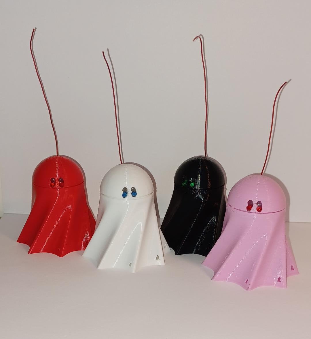 Ghost Detectors. Pink , Red White, Black Ghosts - EMF Detector -set of ...