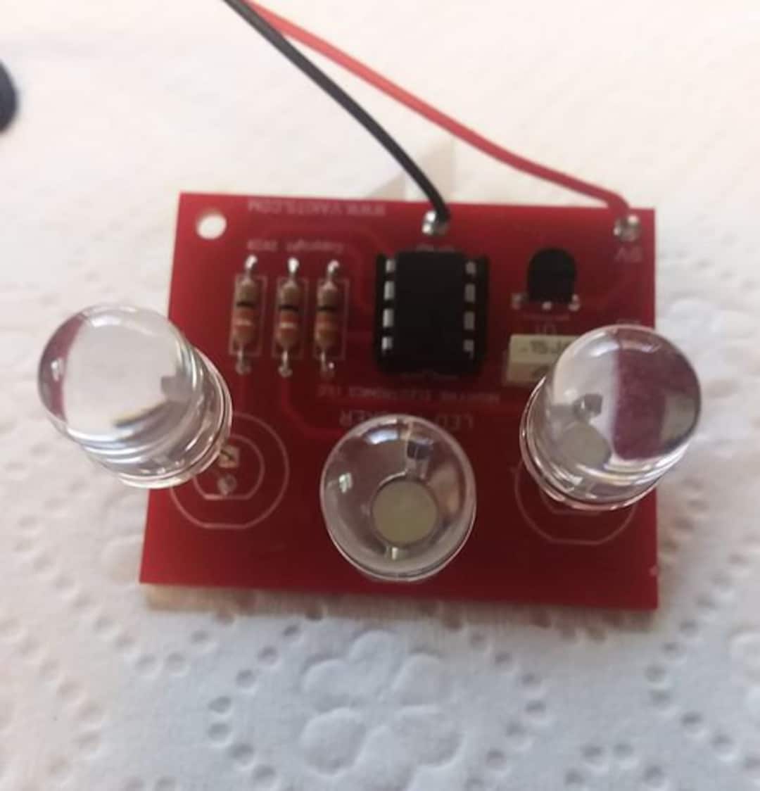 LED Triple Lightning Effect Kit, Led Landing, Electronic Fun Kit. 10 Mm ...