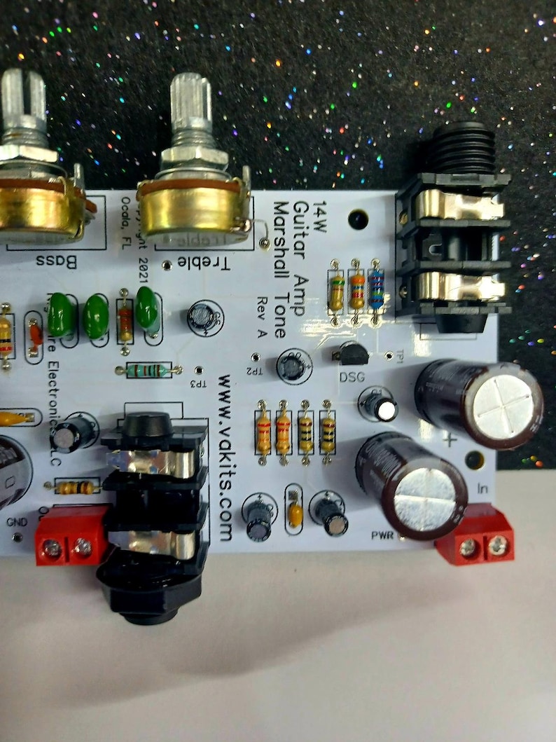 14-watt Guitar Amplifier Kit With Marshall Tone Stack 9283 - Etsy