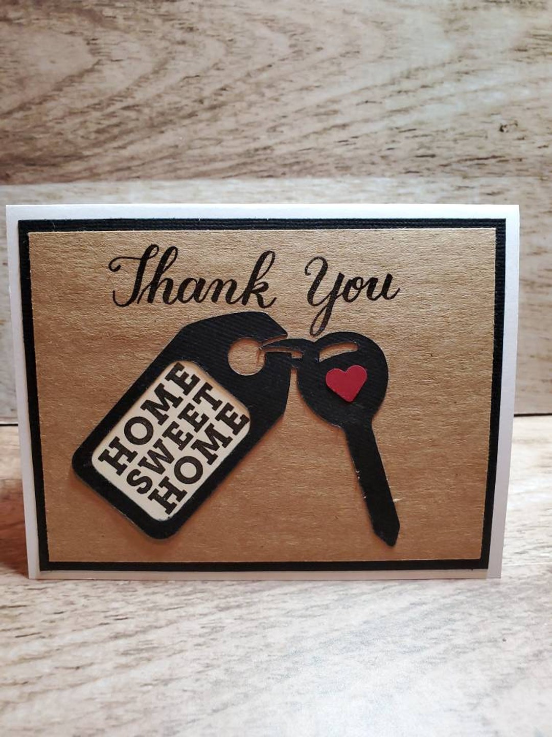 House Key New Home Congratulations thank You Realtor handmade - Etsy