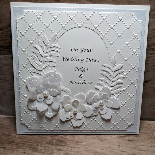 Handmade Wedding Cards - Etsy