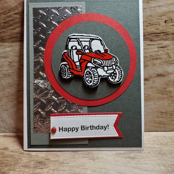 Atv Birthday Card - Etsy
