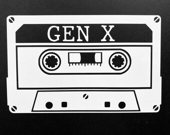 Gen X Svg - Etsy