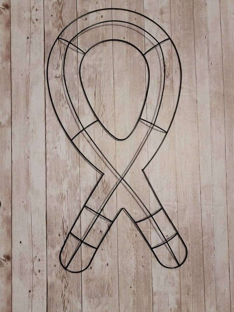 Awareness Ribbon Wreath Form - Etsy