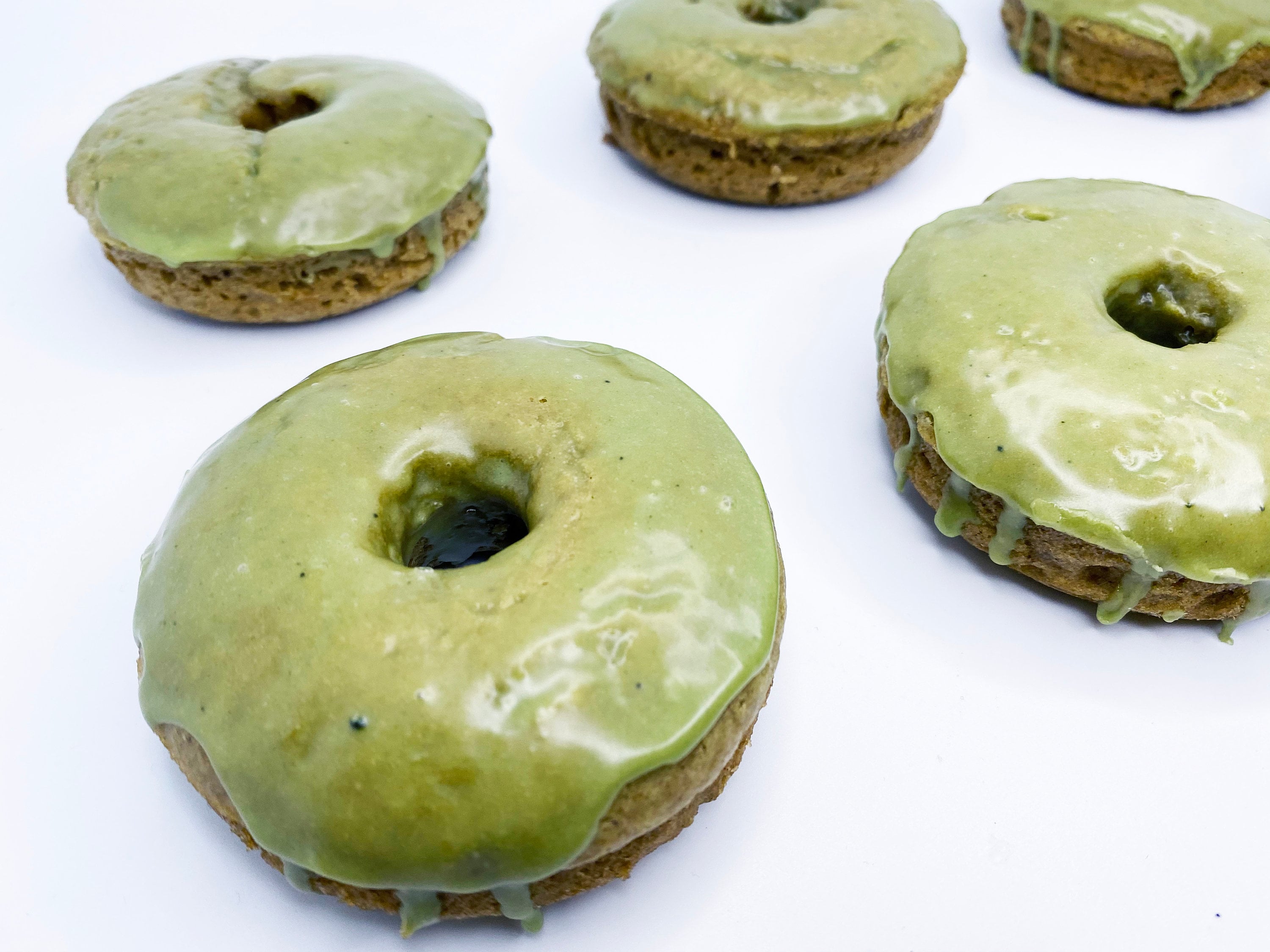 Matcha Mini Cake Donut Vegan - Etsy